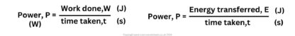 AQA GCSE Power - Science Worksheets