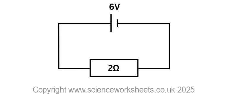 AQA GCSE Series Circuit Calculations - Science Worksheets